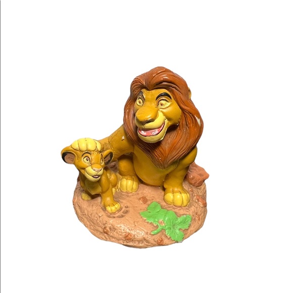 Disney | Toys | Disney The Lion King Mufasa And Simba Pvc Figure | Poshmark